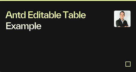 antd editable table example codesandbox