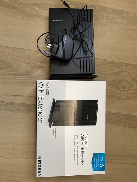 NETGEAR Nighthawk EAX20 入門雙頻 Mesh WiFi 6 延伸路由器 AX1800 電腦科技 電腦周邊及配件 Wifi及上網相關產品 Carousell