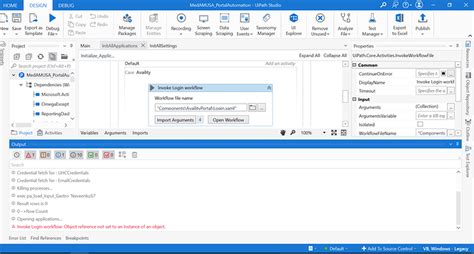 Object Reference Is Not Set To An Instance Of An Object In Invoke