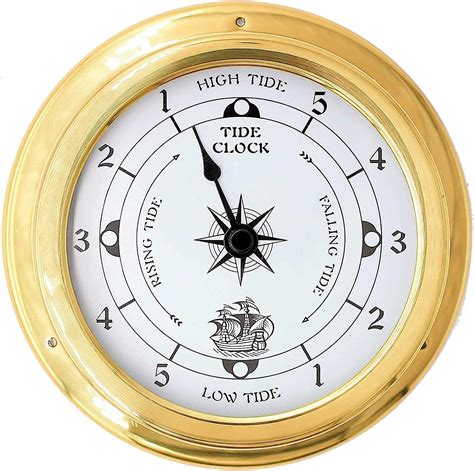 Nautical Time And Tide Clock At Matthew Tindal Blog