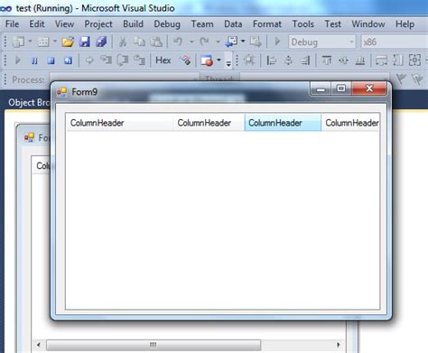 Winforms Listview Different Display On Design Time And Run Time Stack Overflow