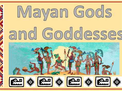 Mayan Gods And Goddesses Ks2 History Complete Lesson Teaching Resources