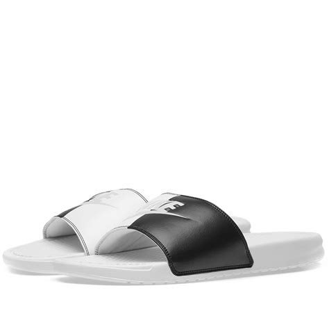 Nike Benassi Jdi W White Black And Platinum End Us