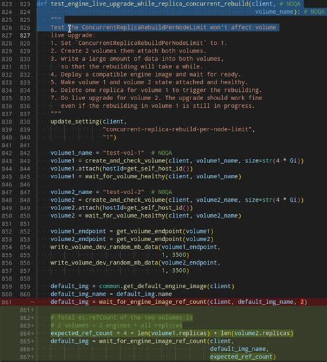 TEST V1 2 X Test Engine Live Upgrade While Replica Concurrent Rebuild Failed Due To A