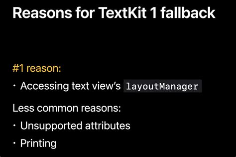 Ios Whats New In Textkit And Text Views · Nskg
