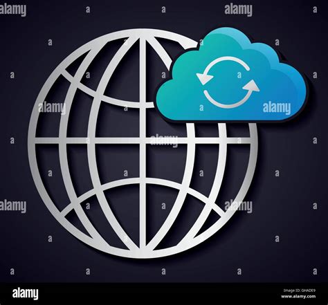 Global Sphere Data Center Web Hosting Vector Graphic Stock Vector Image And Art Alamy