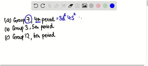 SOLVED Without Looking At The Periodic Table Write The Expected Outer Electron Configuration