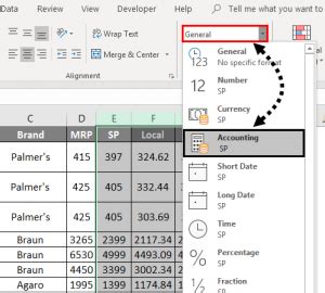 Accounting Number Format In Excel How To Apply Accounting Format
