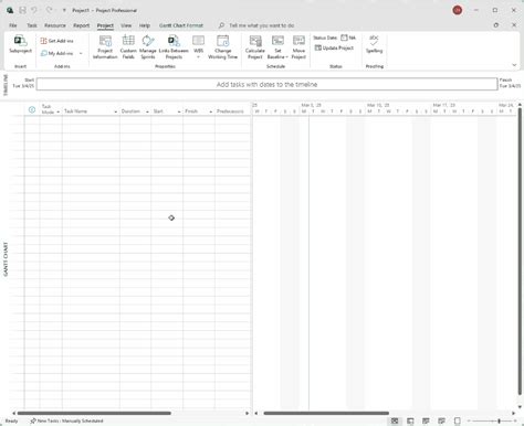 task types in microsoft project taradigm