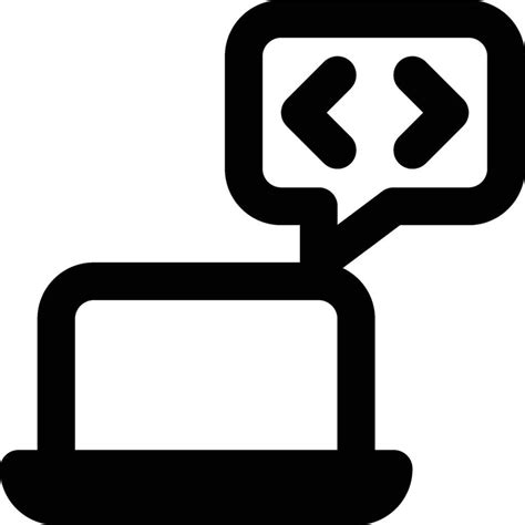 Programming Language Coding Programming Outline Icon 60576420 Vector Art At Vecteezy