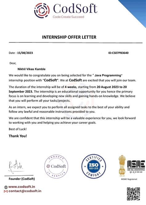 Nikhil Kamble On Linkedin Codsoft Codsoftinternship 12 Comments