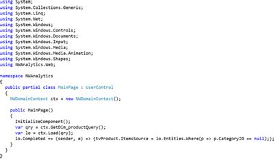 Using Silverlight TreeView To Display BI Dimension CodeProject