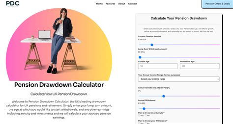 The Best Pension Drawdown Calculators In The Uk Pension Drawdown Calculator