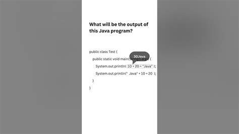 Java Tricky Question String Concatenation Java Shorts Strings
