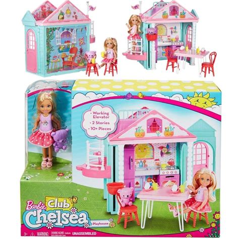 Bnib Barbie Club Chelsea Clubhouse Playset Hobbies And Toys Toys