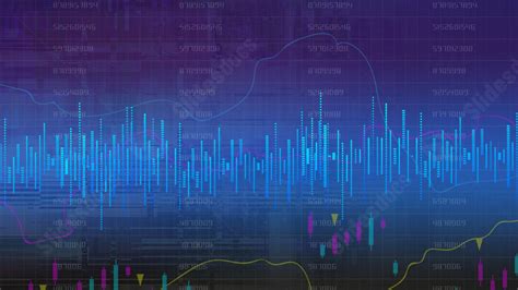 สายเทคโนโลยีการไล่ระดับสี การเงินดิจิทัล รหัสการเงิน ดาวน์โหลดพื้นหลัง Powerpoint ฟรี Slidesdocs