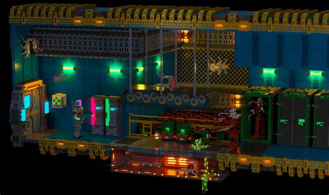 Step 1 Concept Art In Magicavoxel Step 2 A Scene Recreated In Unity