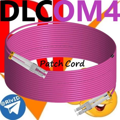Jual Patch Cord Dx FO OM4 FC LC SC ST 100M Duplex MultiMode PatchCord 100 M Biru Jakarta