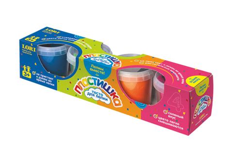 Тесто для лепки Lori Набор №5 Тдл 008 купить с доставкой по выгодным ценам в интернет