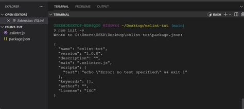 Eslint Configuration For Node Project Dev Community