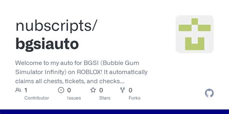 GitHub Nubscripts Bgsiauto Welcome To My Auto For BGSI Bubble Gum Simulator Infinity On