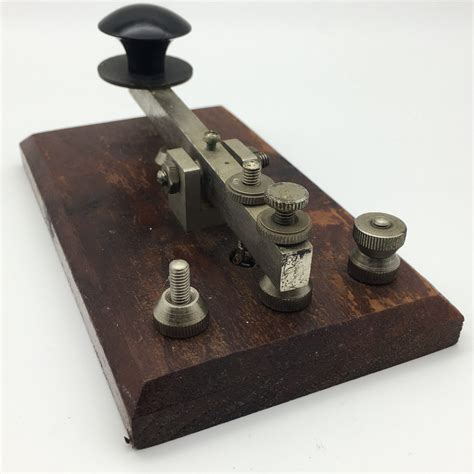 Antique Telegraph ‘morse Code Key Keepsakes