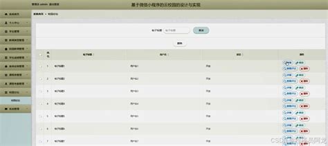 基于微信小程序的云校园信息服务平台设计与实现（源码定制开发）云端校园服务系统开发 面向师生的校园事务小程序设计与实现 融合微信生态的智慧
