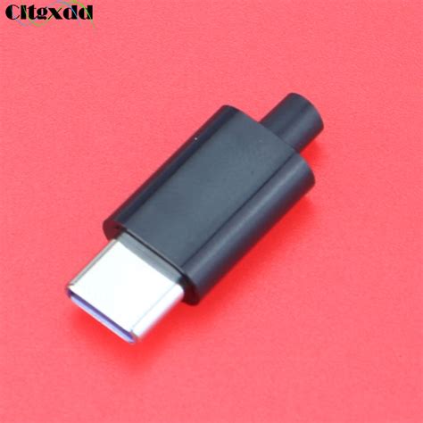 Cltgxdd 1pcs 5a Diy Usb Type C Mannelijke Plug Las Vicedeal