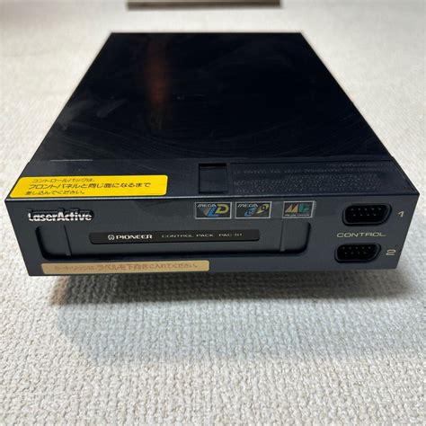 Pioneer パイオニア Pac S1 Laseractive レーザーアクティブ メガドライブ コントロールパック 動作未確認 現状品