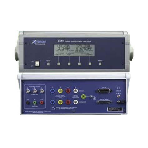 2553 Three Phase Power Analyzer Ing Spitzer