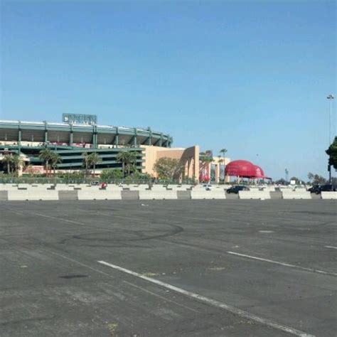 Angel Stadium Parking Lot Platinum Triangle Gene Autry Way