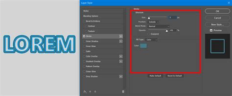 How To Add A Stroke To Text In Photoshop Easy Method