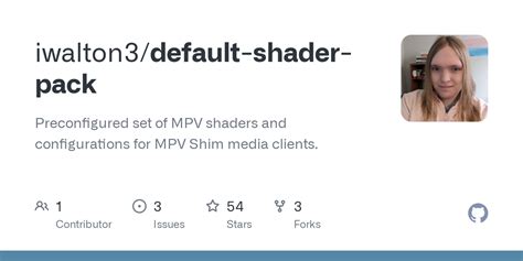 Github Iwalton3default Shader Pack Preconfigured Set Of Mpv Shaders