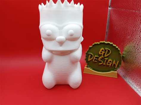 🐻 Bart Simpson Gummi Gummy Bear Light・ Stl File For 3d Printing・cults