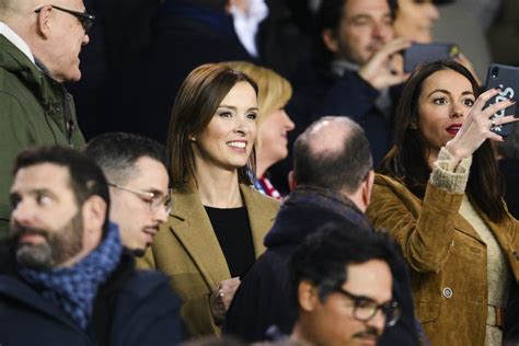 Photo Isabelle Ithurburu Match De 8e De Finale Aller De La Ligue Des Champions 2023 Ldc