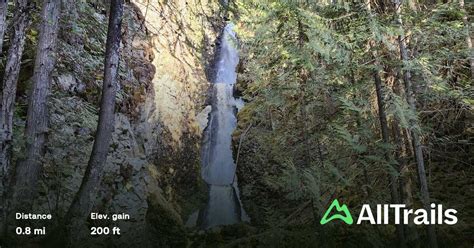 Triple Decker Falls Via Clearwater River Trail British Columbia