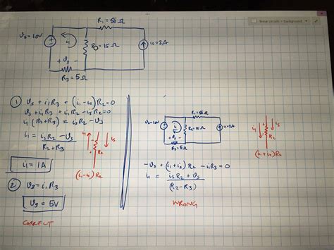 assigning current direction in mesh analysis electrical engineering