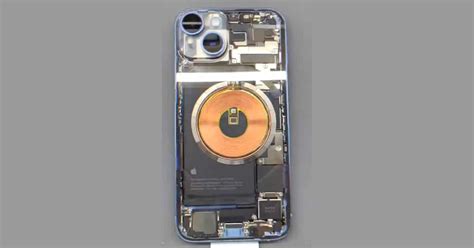 This IPhone 14 With Transparent Back Glass Shows All Its Internals