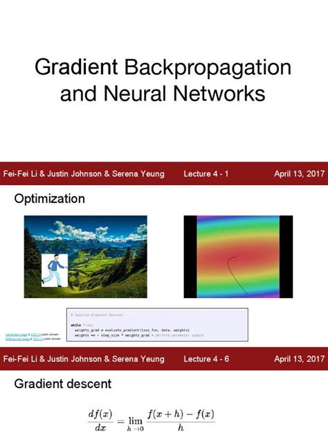 Gradient Backprop Guide Neural Networks Stanford Pdf Artificial
