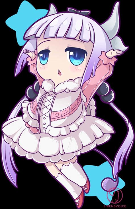 Download Chibi Dragon Girl Illustration