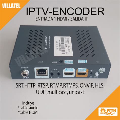 Iptv Encoder 1hdmi Tecnolibre