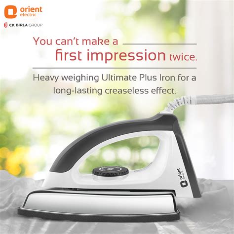 Orient Electric Ultimate Heavy Dry Iron Eziona™