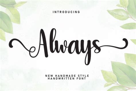Always In Cursive