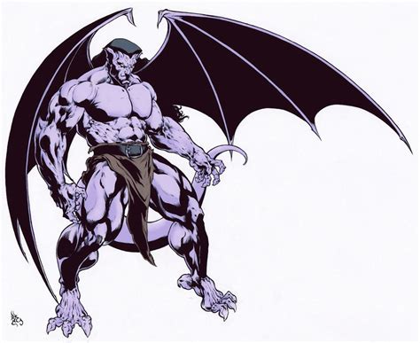 90 S Cartoon Gargoyles Was Considered For Kingdom Hearts Artofit