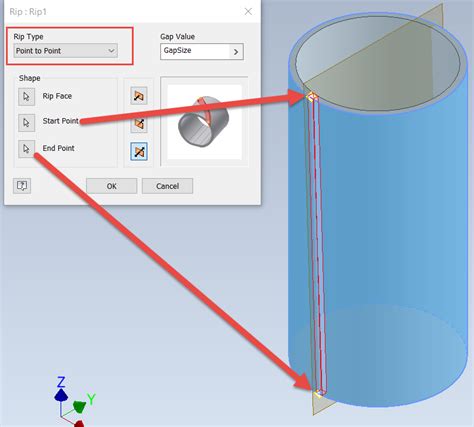 Inventor Tips And Tricks How To Create A Sheet Metal Cylinder With An