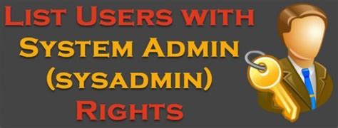 Sql Server List Users With System Admin Sysadmin Rights Sql Authority With Pinal Dave