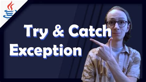 Java Programming Exceptions Try And Catch Youtube