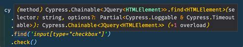Fill Missing Type Jsdocs For A Few Methods Issue 2009 Cypress Io