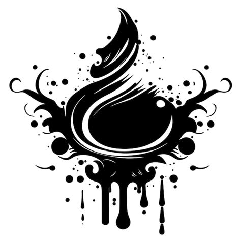 Ink Border Vector Illustration Premium Ai Generated Vector