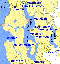Fileseattle Lakewashington Lakesammamishpng Wikimedia Commons